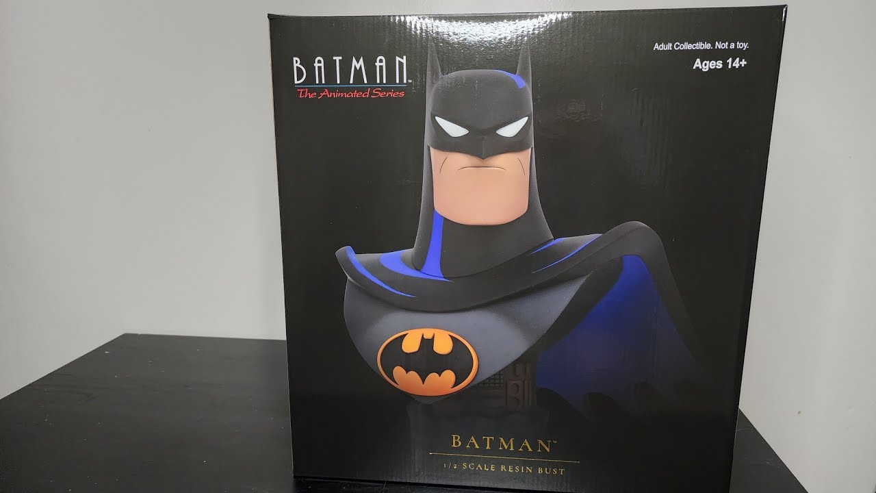 Diamond Select Toys: Batman Animated Series Bust, Unboxing & Review ...