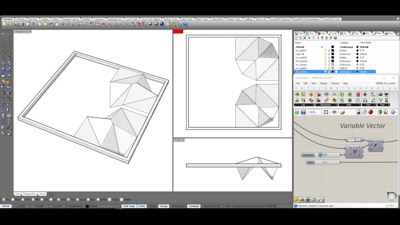 Responsive Panel - Grasshopper 3D - YouTube
