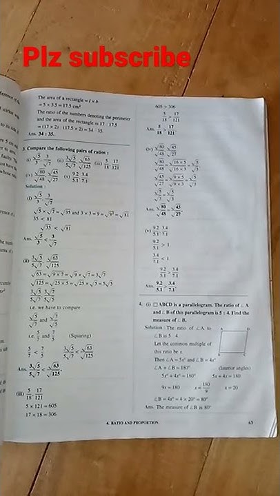 9th std maths part 1. ratio and proportion. practice set 4.2 solutions.plz subscribe - YouTube