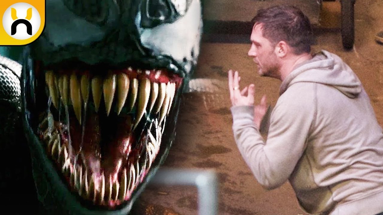 VENOM Set Video Reveals Eddie Brock Talking With Symbiote - YouTube