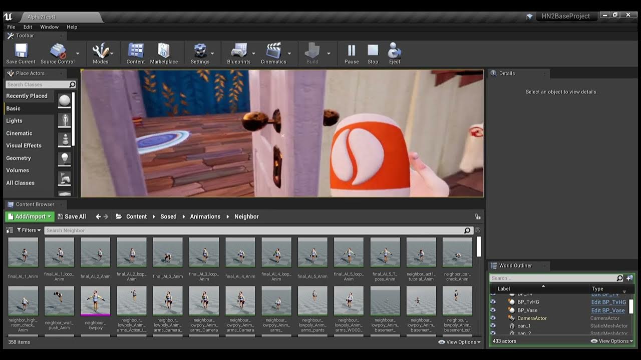 Remaking Hello Neighbor 2 Alpha 2 Part 4 - Neighbor House 4 - YouTube
