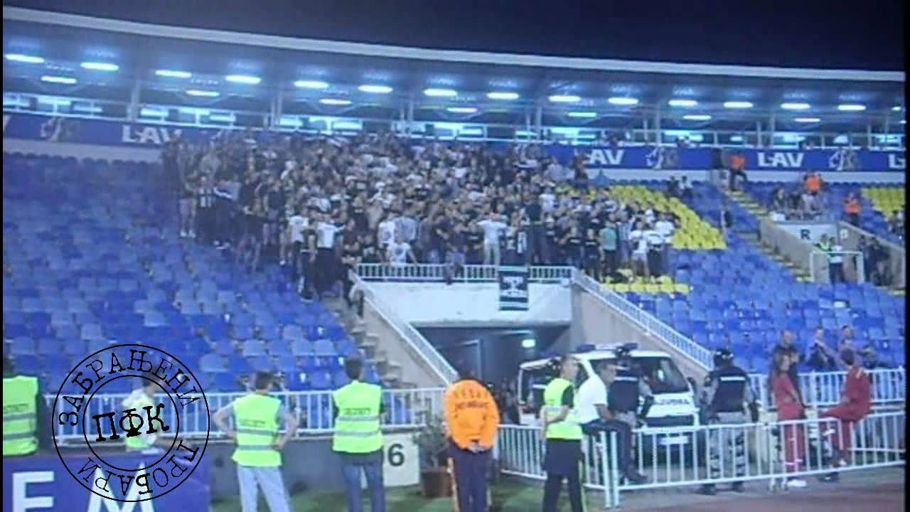 Fk Partizan-Fk Sloboda Uzice 23.9.2012. Zabranjeni Grobari - YouTube