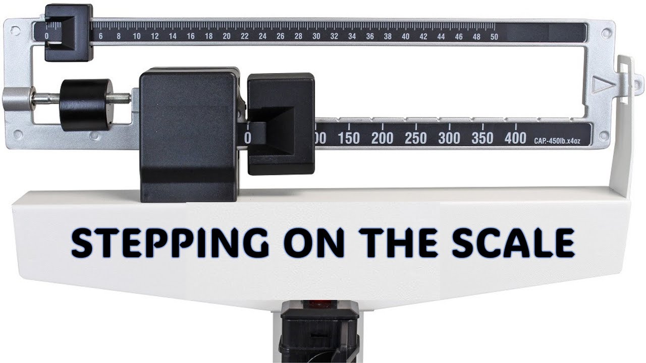 Stepping on the Scale - YouTube