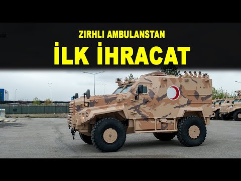 Ejder Yalçın'dan ambulansla jet ihracat / Turkish firm exports first armored ambulance to Mideast