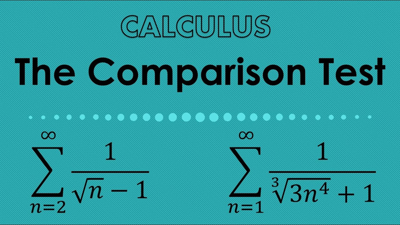 The Comparison Test for Series. Examples 1 and 2. - YouTube