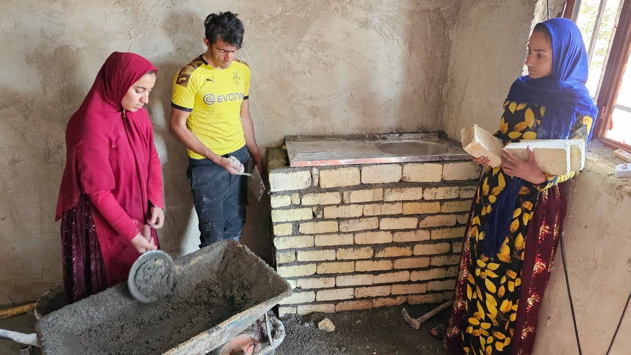 Nomadic Life The Chavil Family Makes A Sink For Their Kitchen YouTube nomadic-life-the-chavil-family-makes-a-sink-for-their-kitchen-youtube
