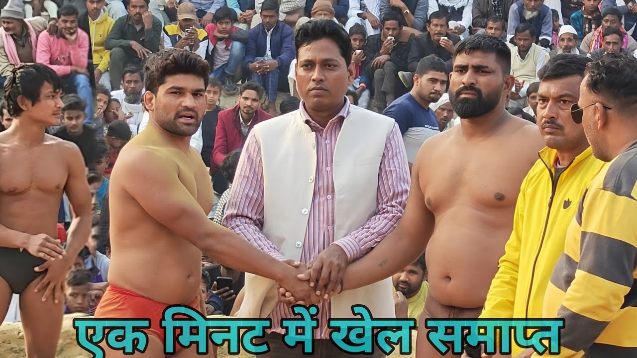 Javed Gani ने एक मिनट में पछाड़ दिया,,अपने से तगड़े राजस्थानी को ...