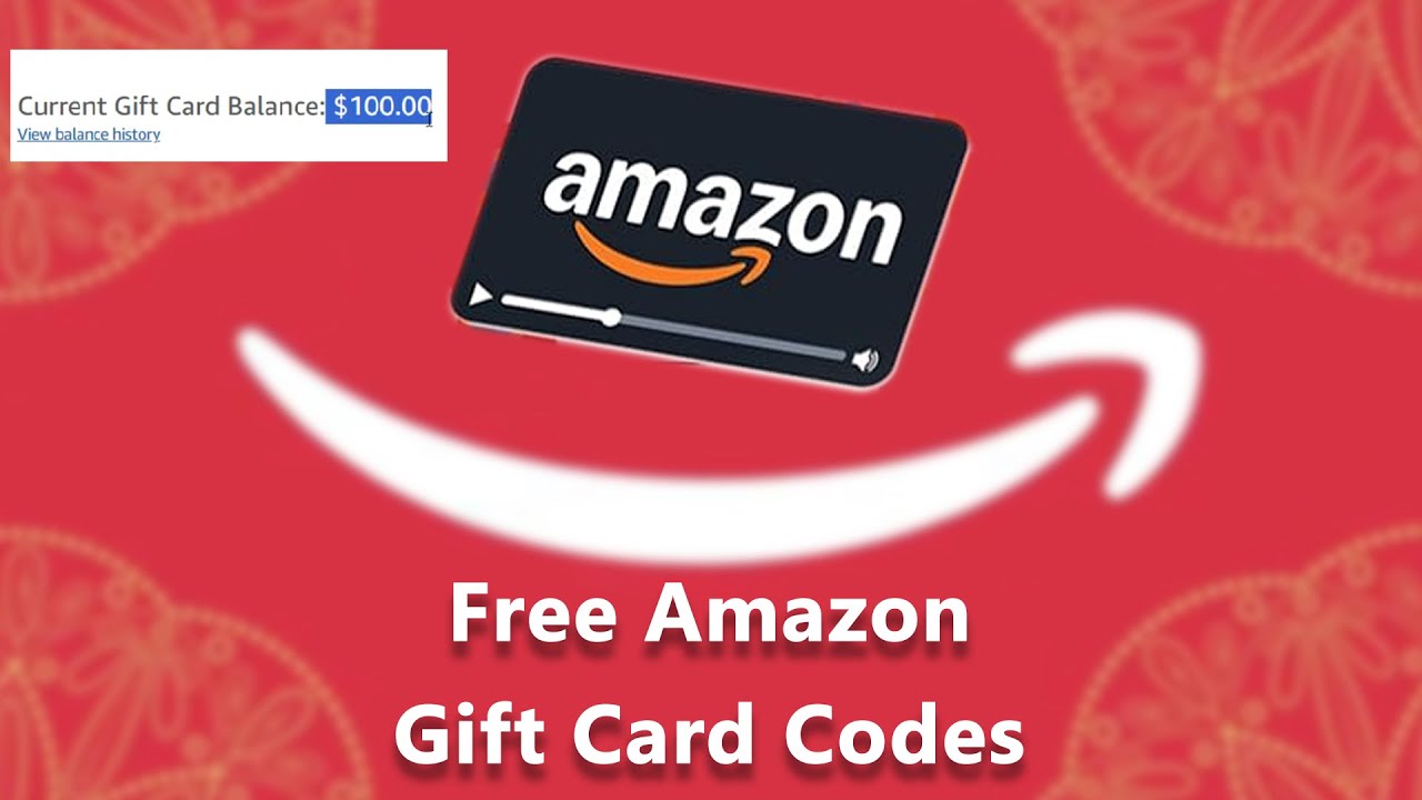 Amazon Gift Card Codes Free ☄ Amazon Gift Card Codes Generator - YouTube