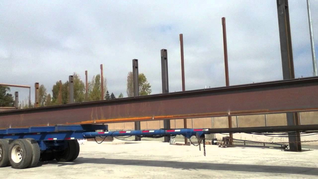 Real Steel: Moving huge beams for new CBC Sanctuary - YouTube