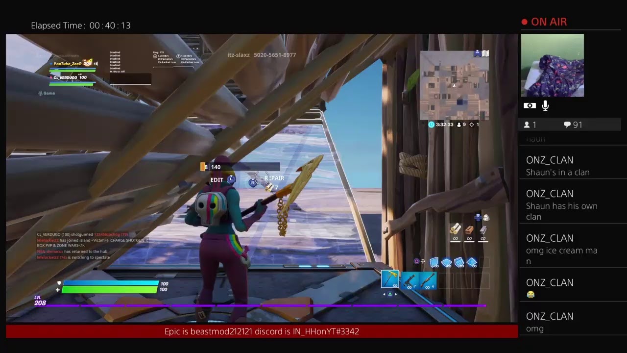 Streaming until 100 subs - YouTube