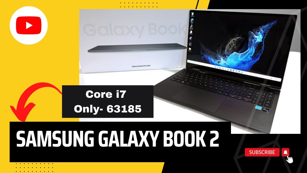 Samsung Galaxy Book 2, core i7 with Intel iris graphics. - YouTube