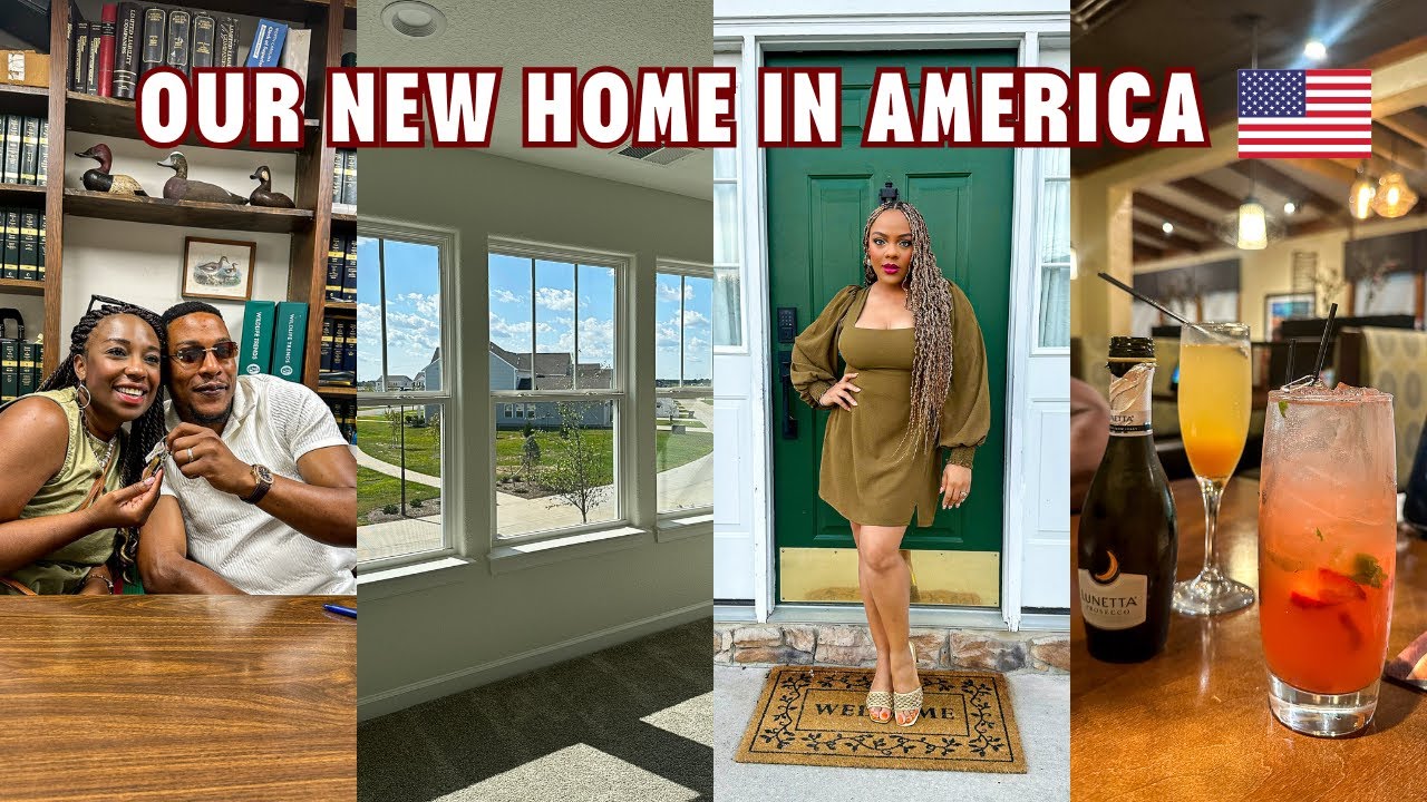 OMG!! OUR BRAND NEW HOME IN AMERICA 🇺🇸 | WE PACKED UP EVERYTHING AND ...