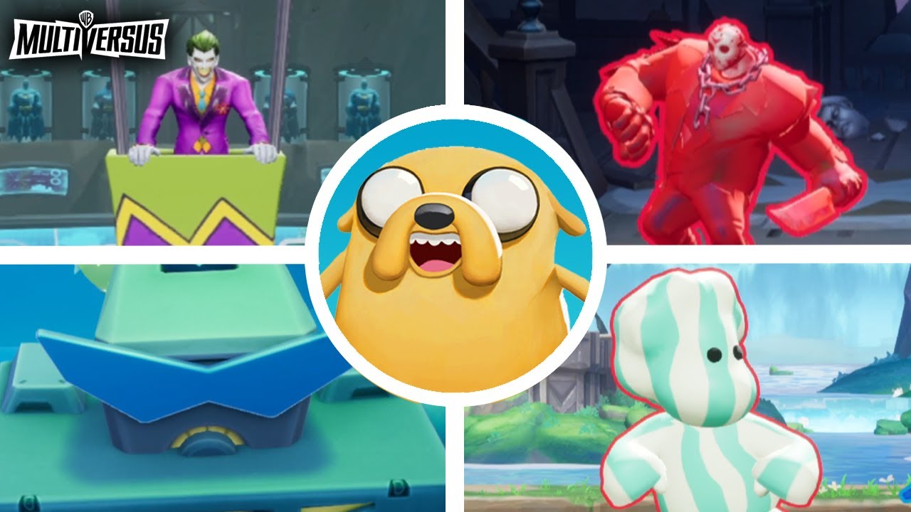 MultiVersus rift | Jake the Dog vs All Bosses (Multiplayer) - YouTube