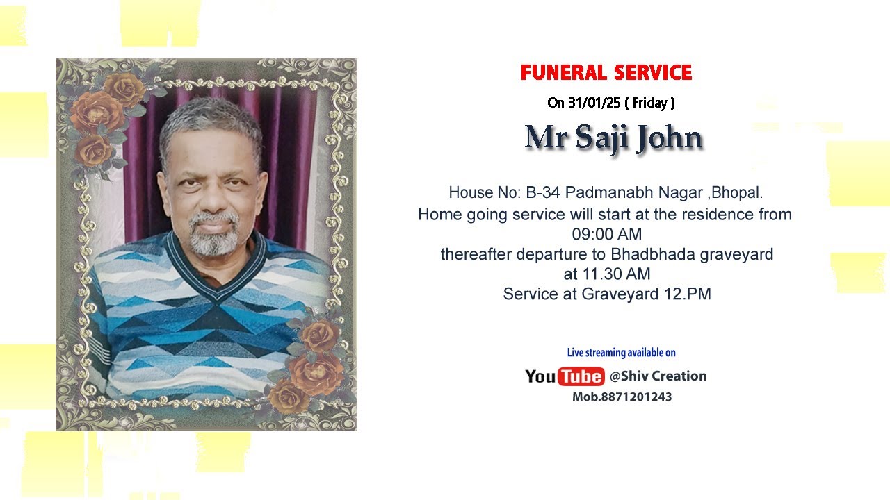 Mr Saji John - YouTube