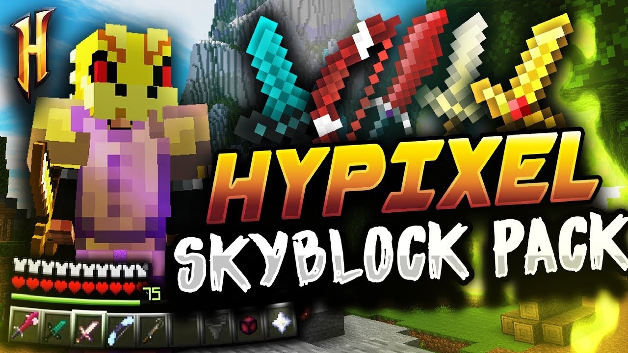 Best SkyBlock Texture Pack | Fakepixel #3 | Minecraft | ProYT - YouTube