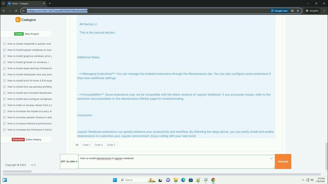 how to install nbextensions in jupyter notebook - YouTube