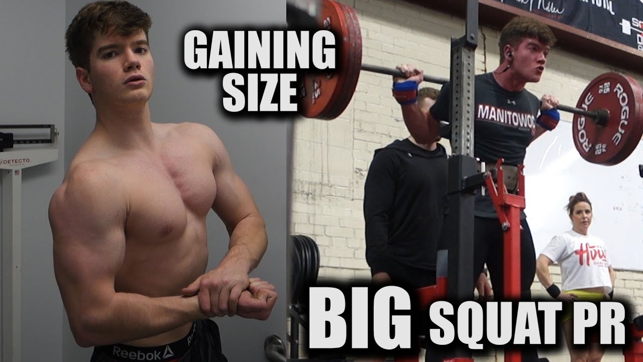 HEAVY BENCHING & PHYSIQUE UPDATE | Leg Day w/ Commentary - YouTube