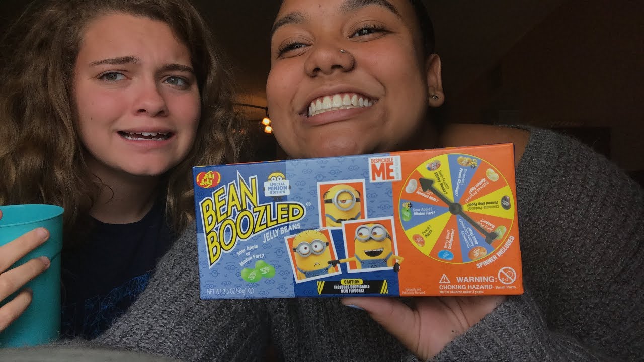 BEAN BOOZLED *Minion Edition* *One of us throws up!* - YouTube