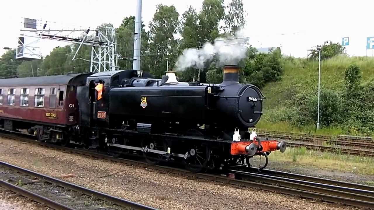 The Titfield Thunderbolt rail tour Tangmere no 34067 and no 9466 at ...