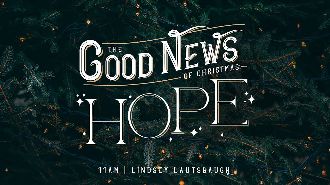 The Good News of Christmas: How God Moves us from Doubt to Hope - YouTube