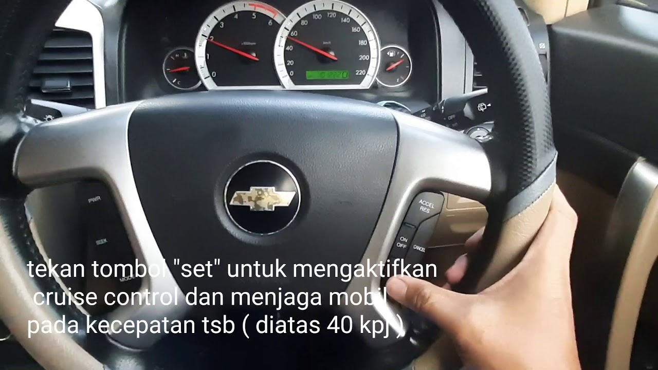 Tes Captiva AWD, Cruise Control Captiva , 2009 NFL AWD, chevrolet ...