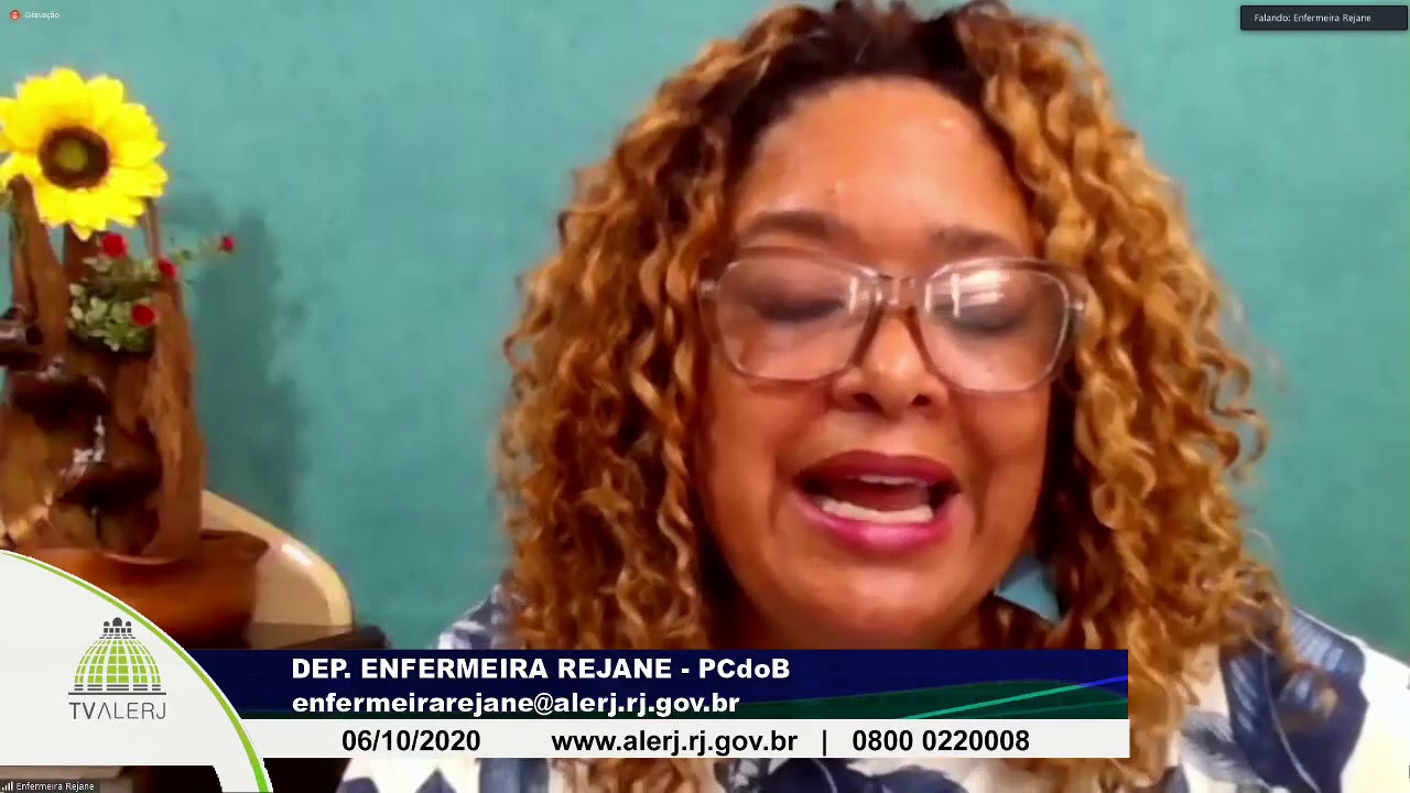 Sessão Extraordinária Enfermeira Rejane 06 10 2020 - YouTube