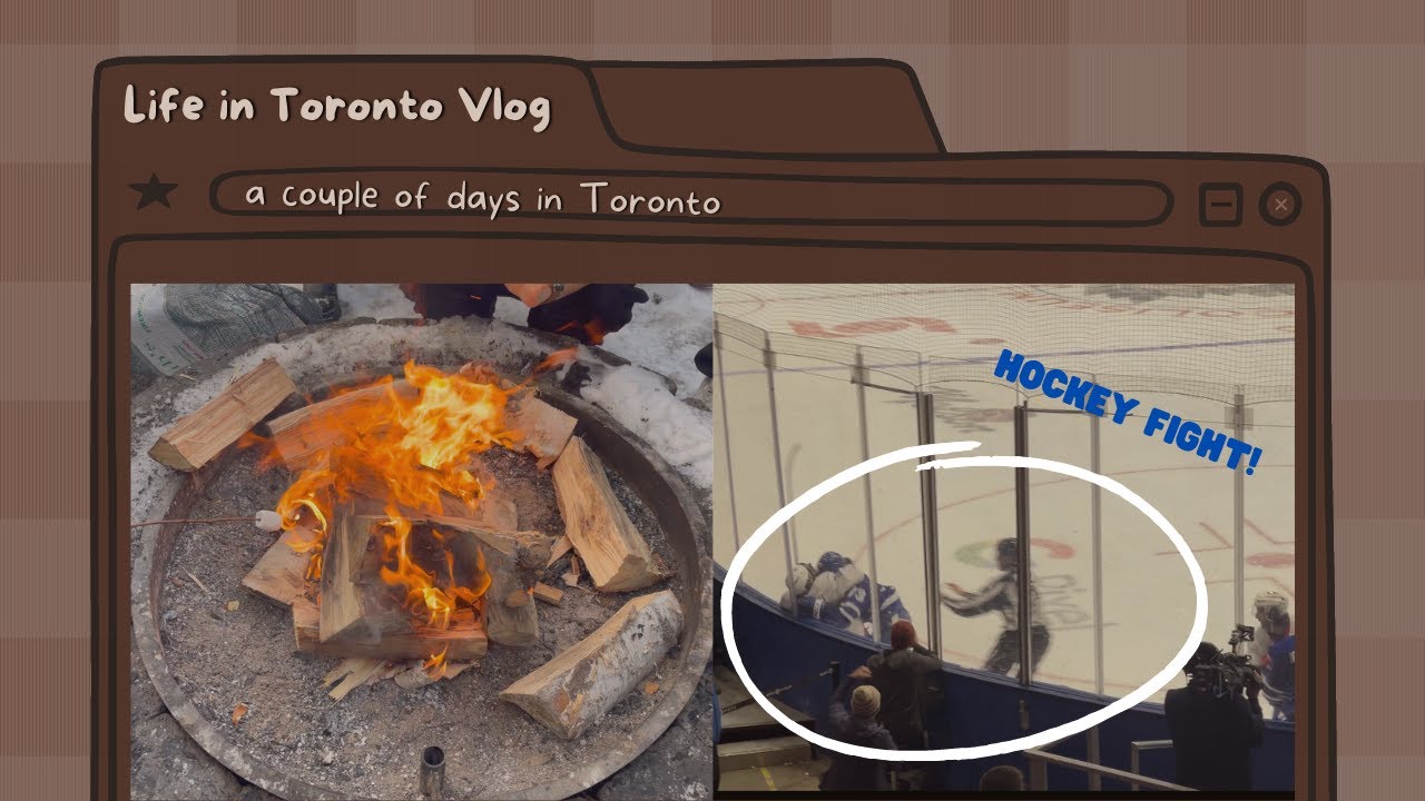 A couple of days in Toronto | Bonfire, Toronto Marlies, Vintage ...