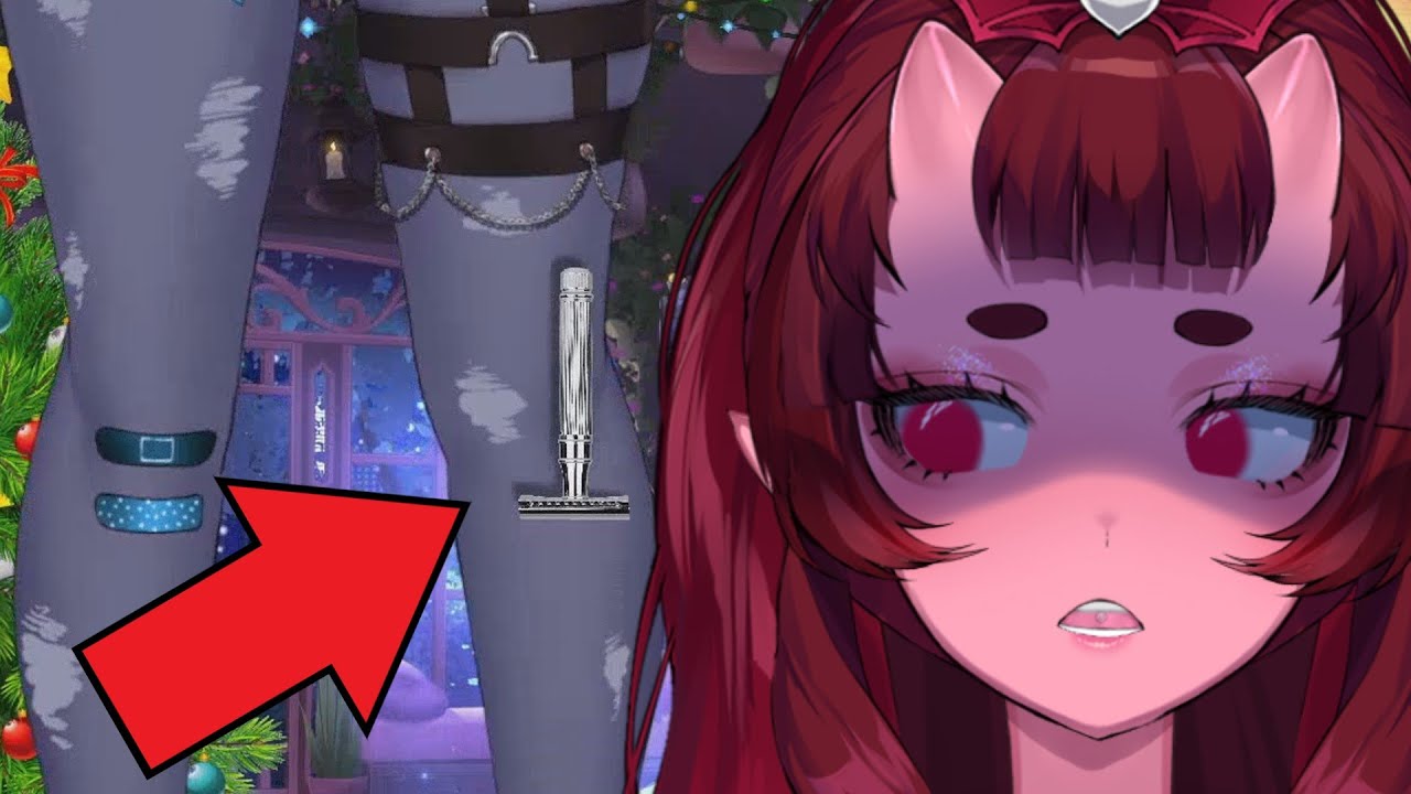 This Vtuber Shaves Her Legs Like a MANIAC - YouTube