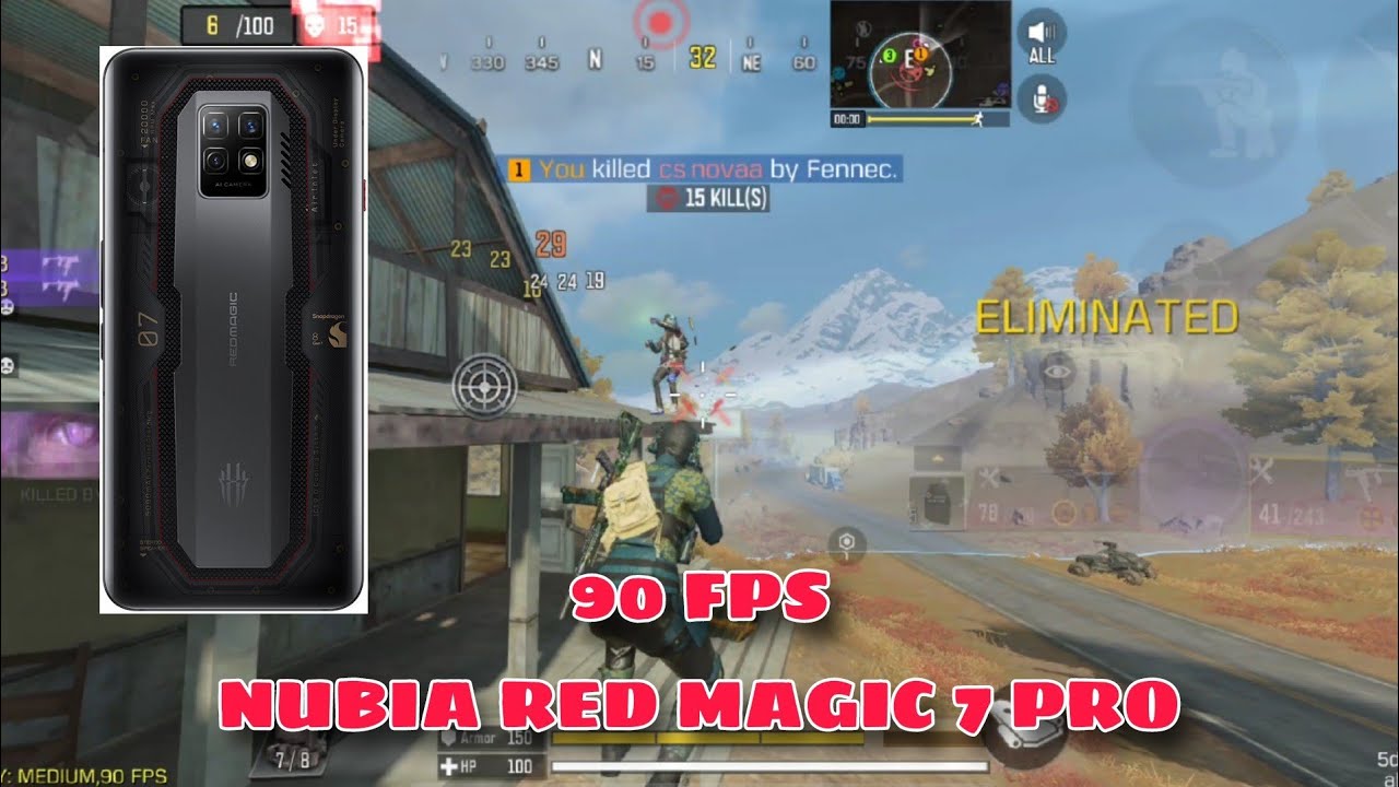 90 FPS NUBIA RED MAGIC 7 PRO CODM TEST | CALL OF DUTY MOBILE GAMEPLAY ...