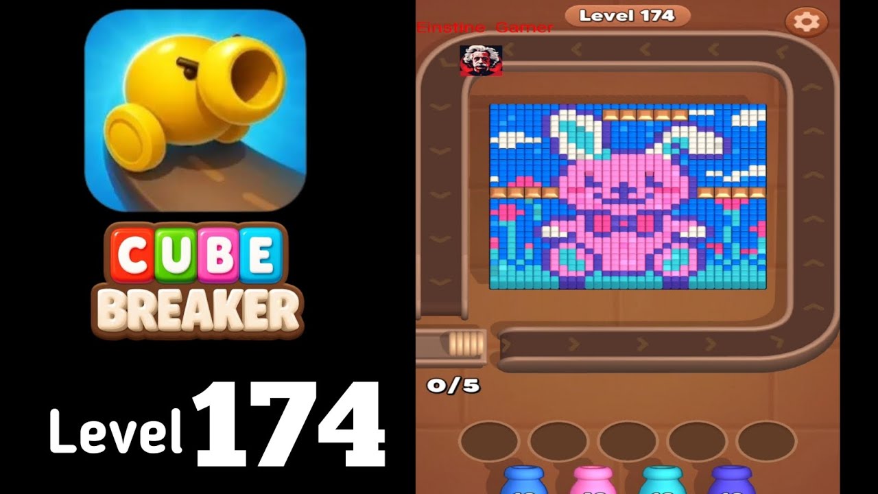 Cube Breaker level 174 Guide Walkthrough Solution - YouTube