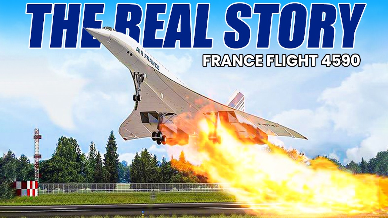 The REAL story About the Crash that Killed Concorde! | Air France ...