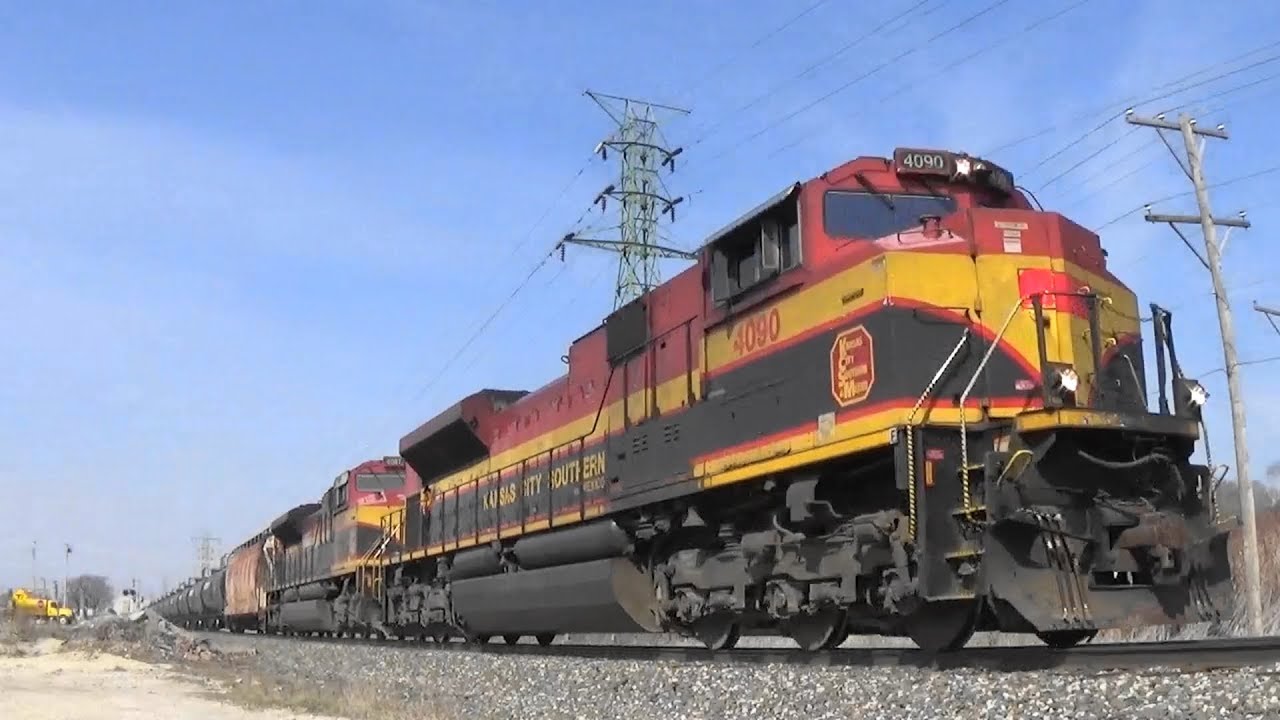 KCSM 4090- Ethanol w/ CP Mid & 2 Rear DPU's, 200+ Cars - YouTube