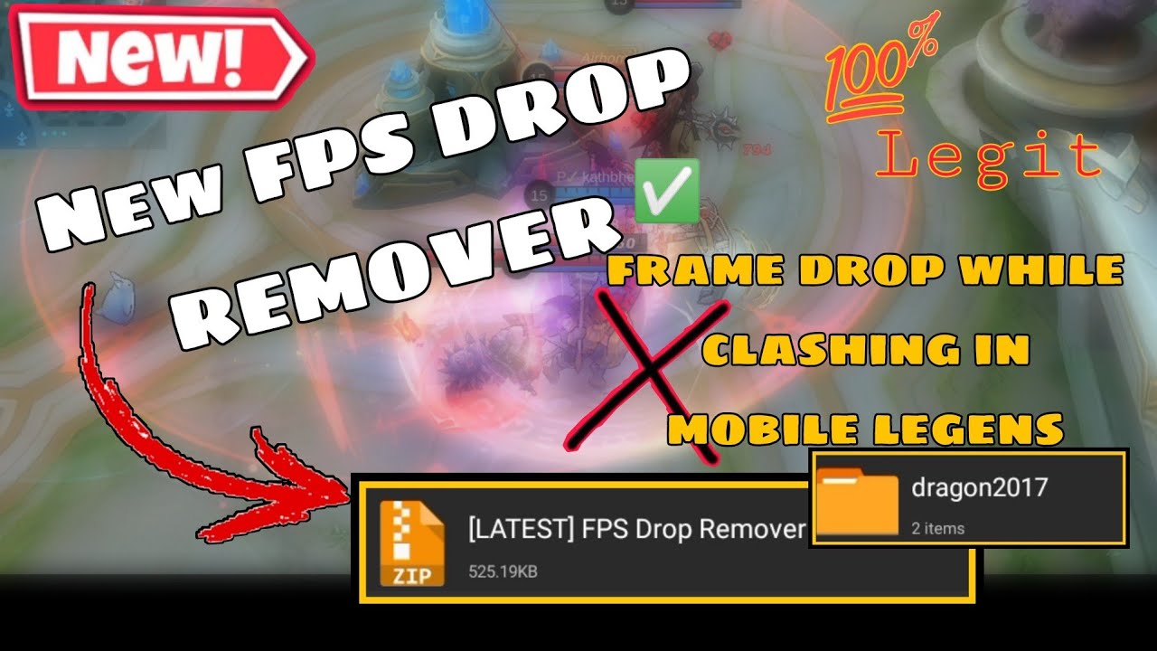 *NEW* FPS DROP REMOVER In Mobile Legends UPDATE 2023 | REMOVE FRAME ...