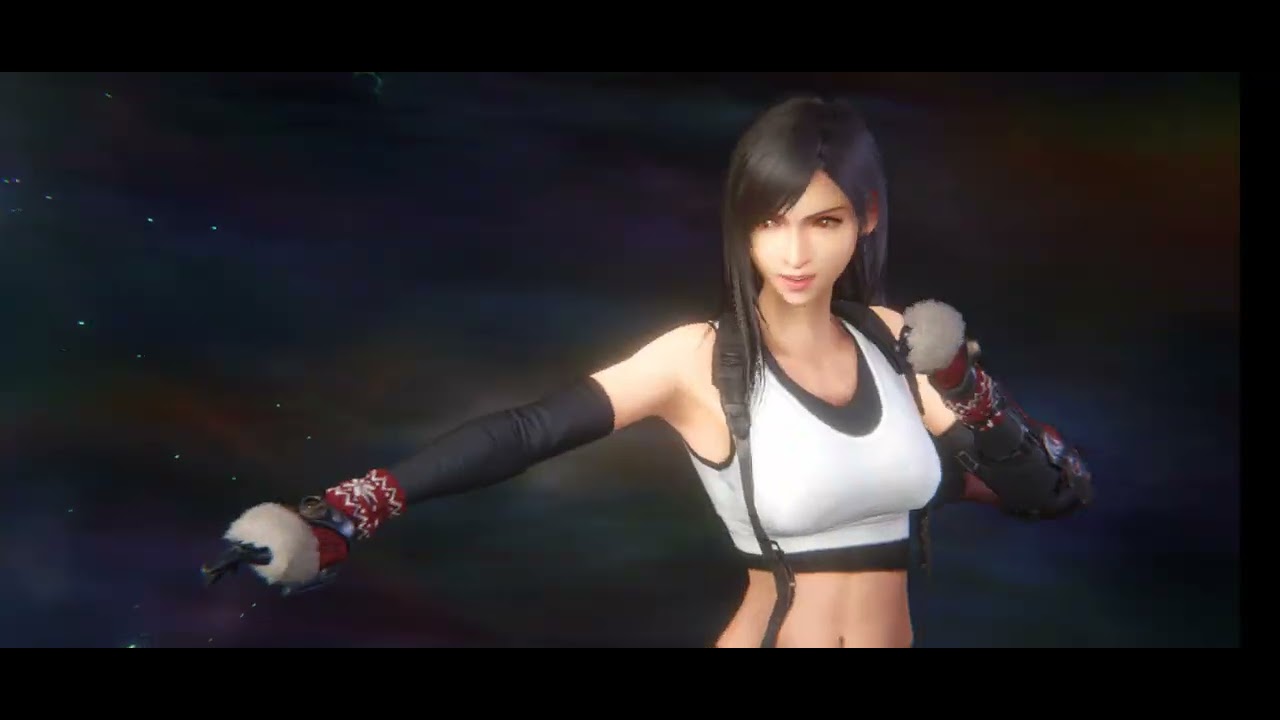 Final Fantasy VII Ever Crisis Tifa Holy Flame Gloves and Attire ...