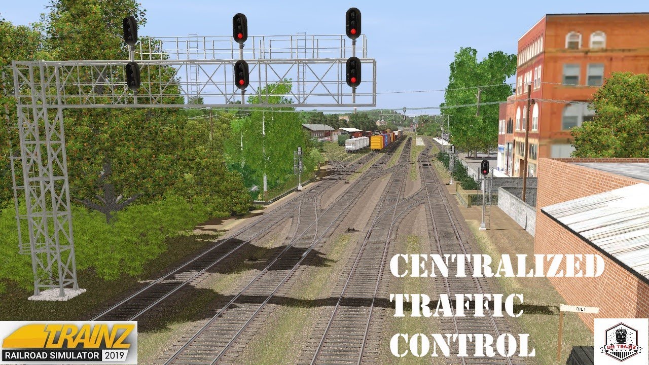 Easy Signalling Setup for Trainz, CTC - YouTube