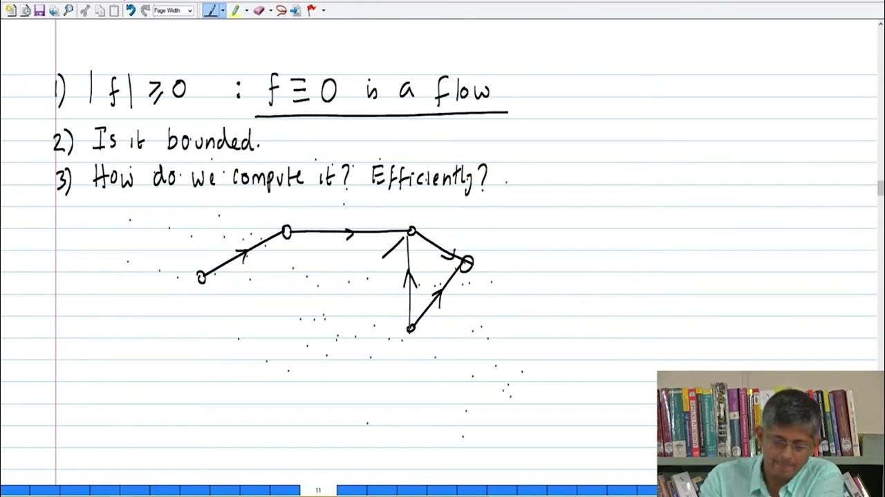 Network Flow Algorithms Part 1 Swayamprabha Ch36sp Youtube