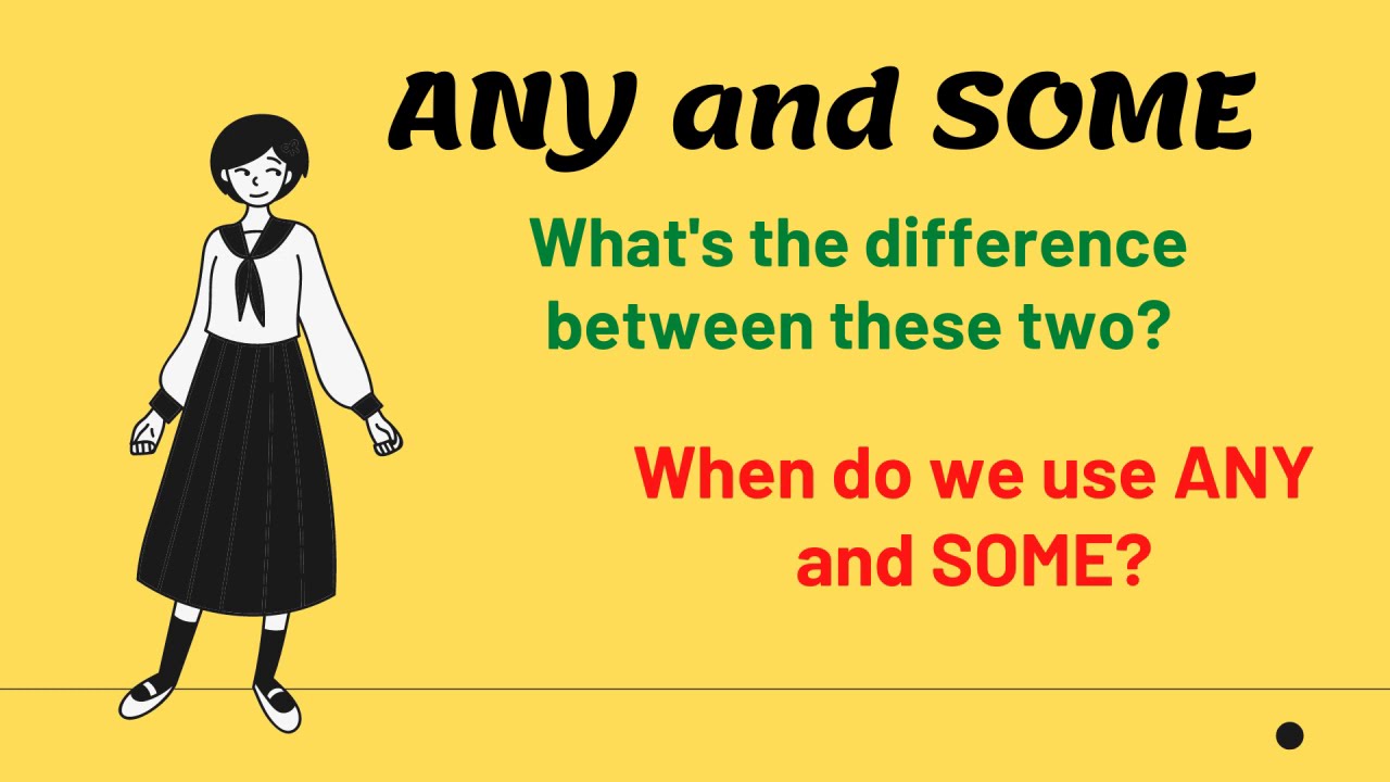 PROPER USE OF ANY AND SOME/ENGLISH LESSON - YouTube