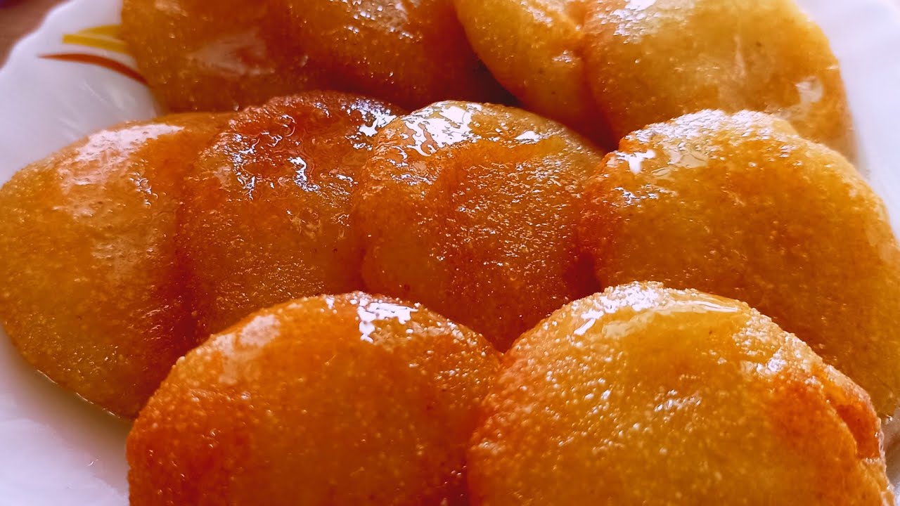 Suji (Rava) Sweet Recipe / instant Athirasam recipe @petalscookcraft ...