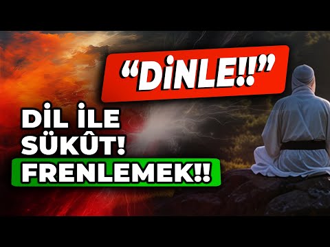 Kendindekini DİNLE! | GERÇEK SÜKÛT EHLİ, GÖNÜLÜNÜN SESİ İLE ALEMİN SESİNİ EŞLEŞTİREBİLİR!! | DİNLE!!