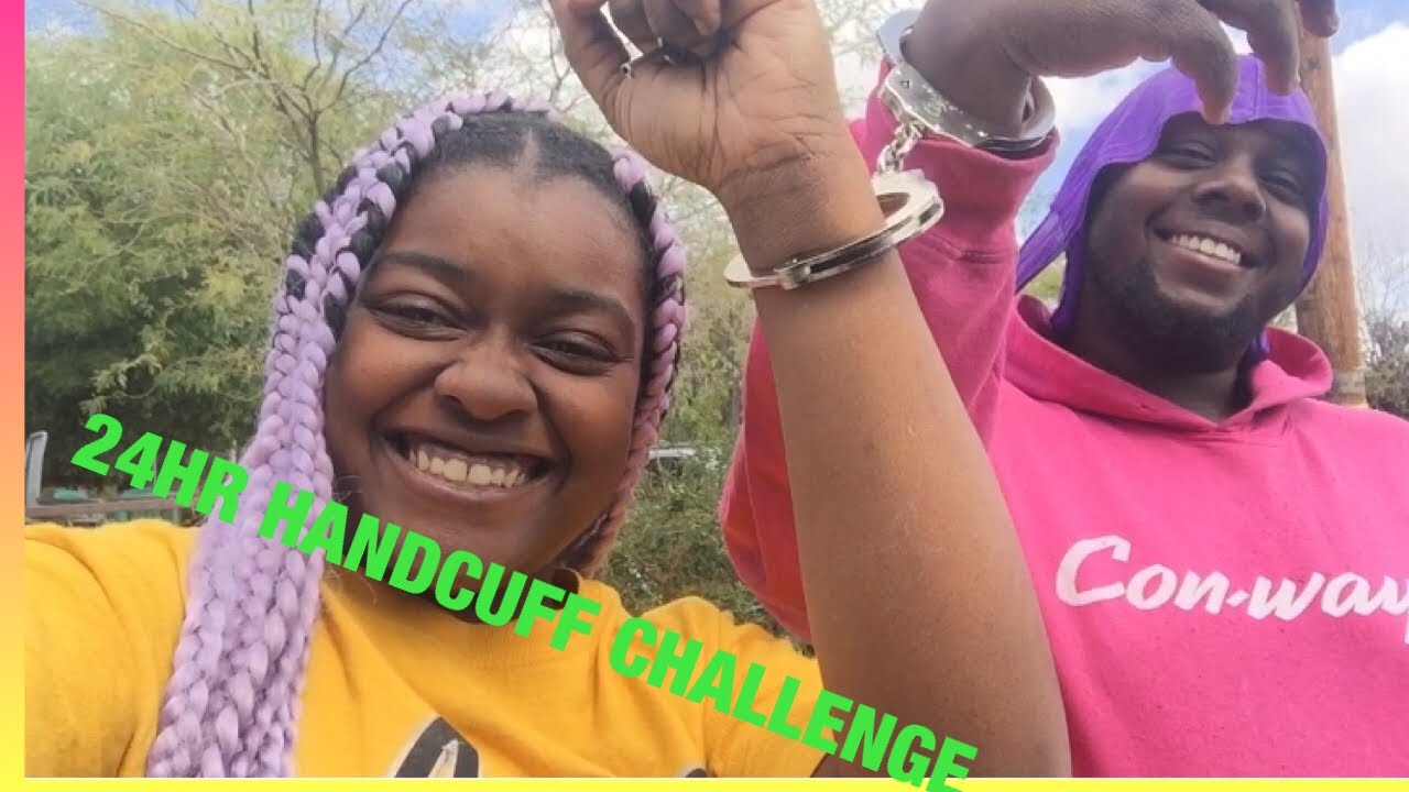 24 HOUR HANDCUFF CHALLENGE - YouTube