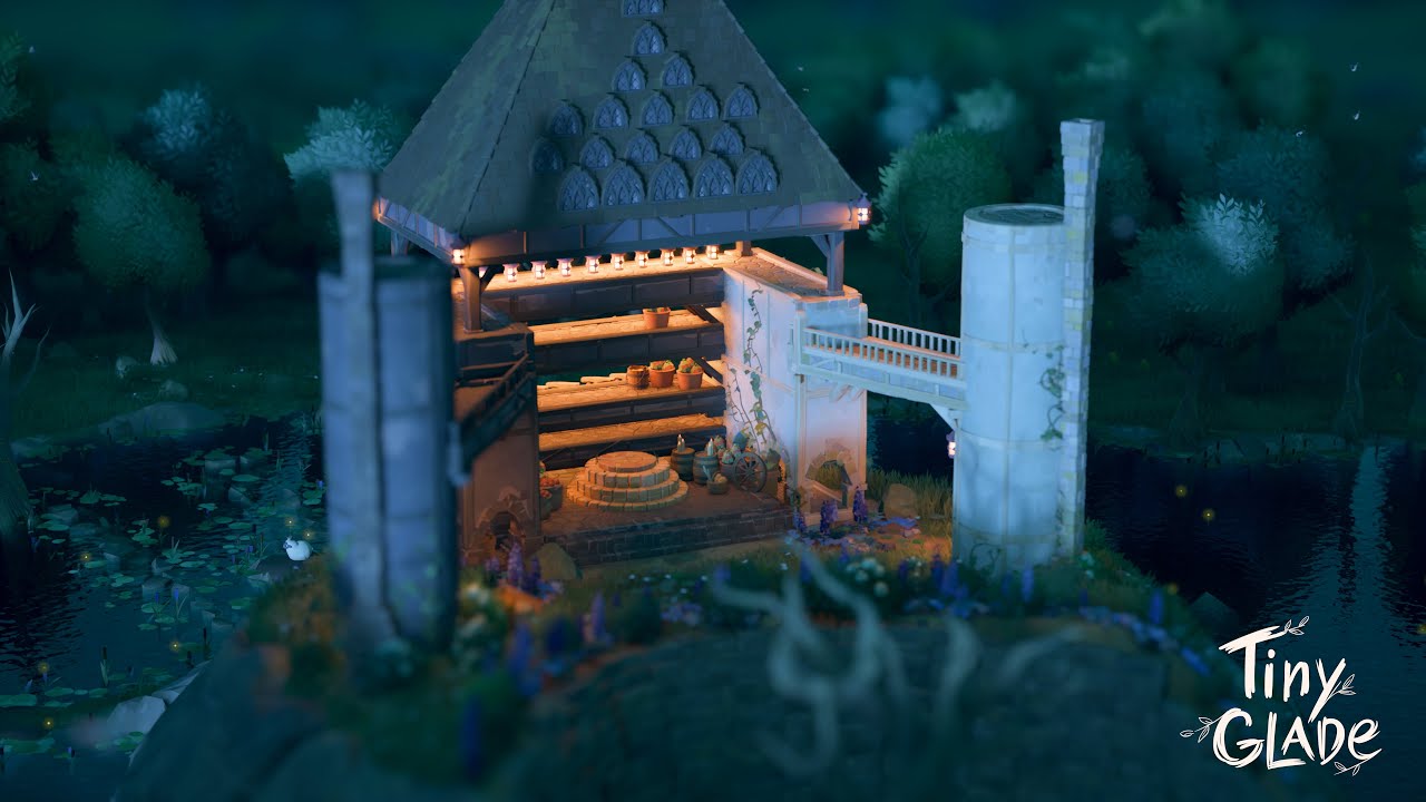 Tiny Glade Timelapse - Moon Temple - YouTube