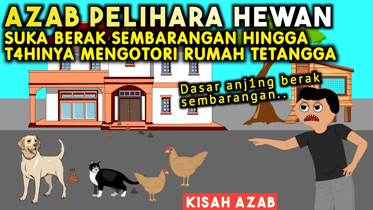 AZAB TETANGGA DZOLIM! PELIHARA BINATANG KOTORANNYA SELALU MENGOTORI ...