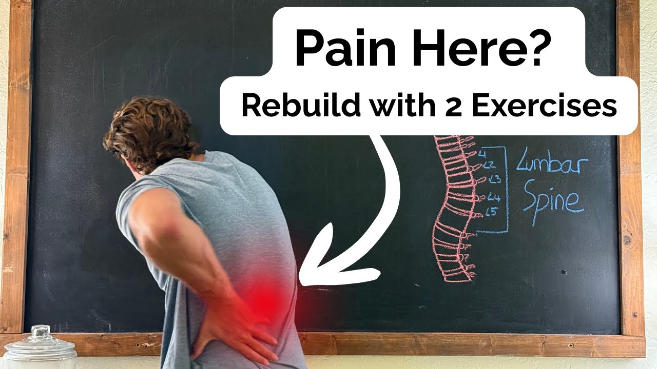 2 Gentle Movements to Reduce Low Back Pain Safely (No Equipment ...