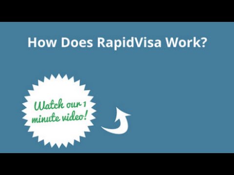 How RapidVisa Works - YouTube