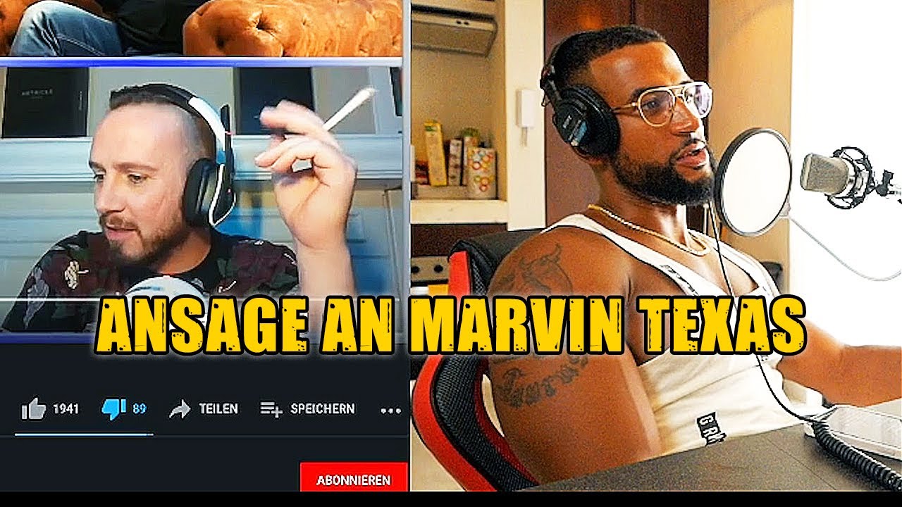 SOWAS WIE NE ANSAGE AN MARVIN "CALIFORNIA" TEXAS 🤓 REACTION it in ...