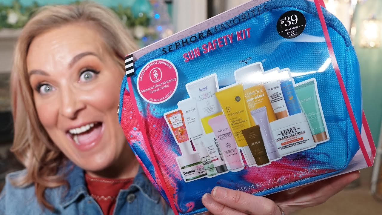 Sephora SUN SAFETY KIT! Worth it??? PRICE BREAKDOWN - YouTube