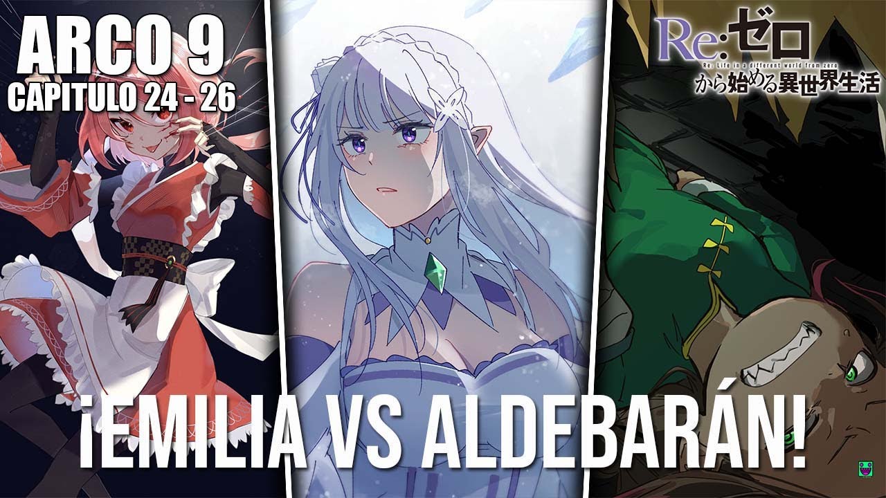 ARCO 9: EMILIA Y OTTO VS ALDEBARÁN | WILHELM VAN ASTREA VS YAE TENZEN | Re Zero - YouTube