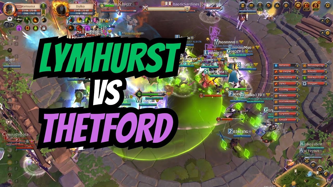 (ALBION ONLINE) Lymhurst vs. Thetford: Post-bandit FIght - YouTube