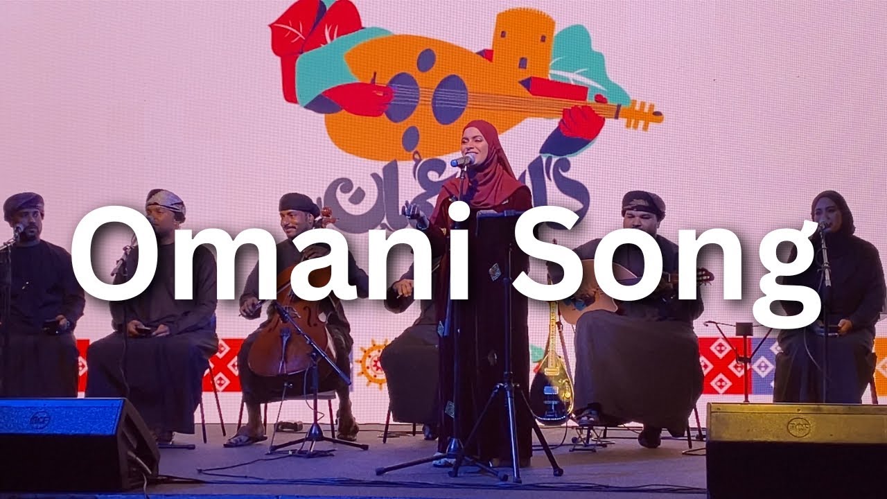 Performing Traditional Omani Song As Part of Omani National Day ...