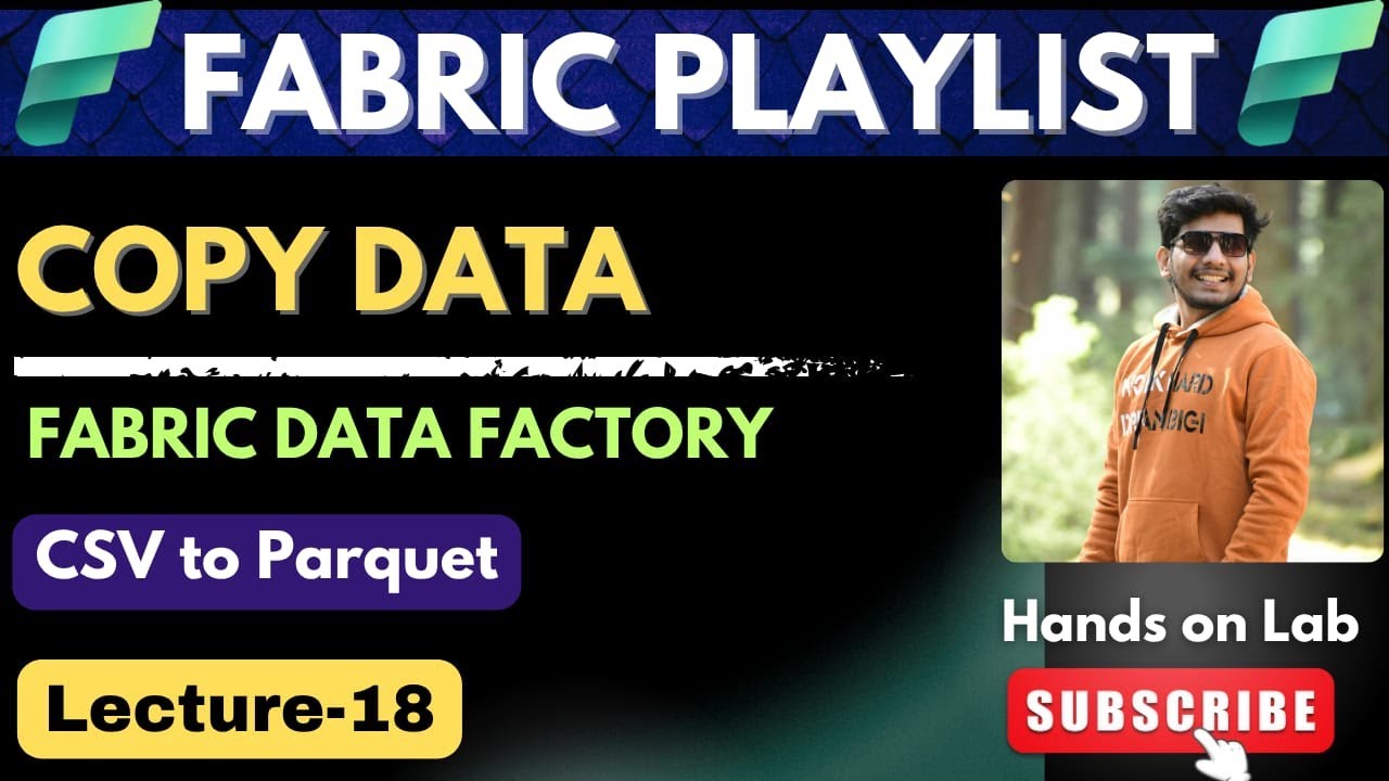 18. Copy Data Activity in Microsoft Fabric 💾| Fabric Playlist - YouTube